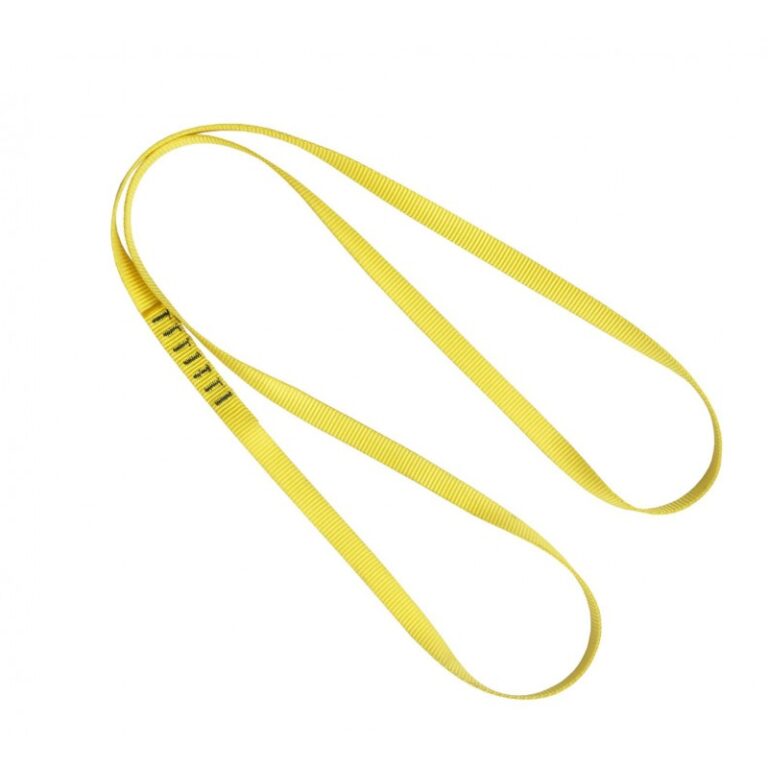 Anneau d'ancrage long 120cm cousu jaune - Kratos Safety - Provence-EPI